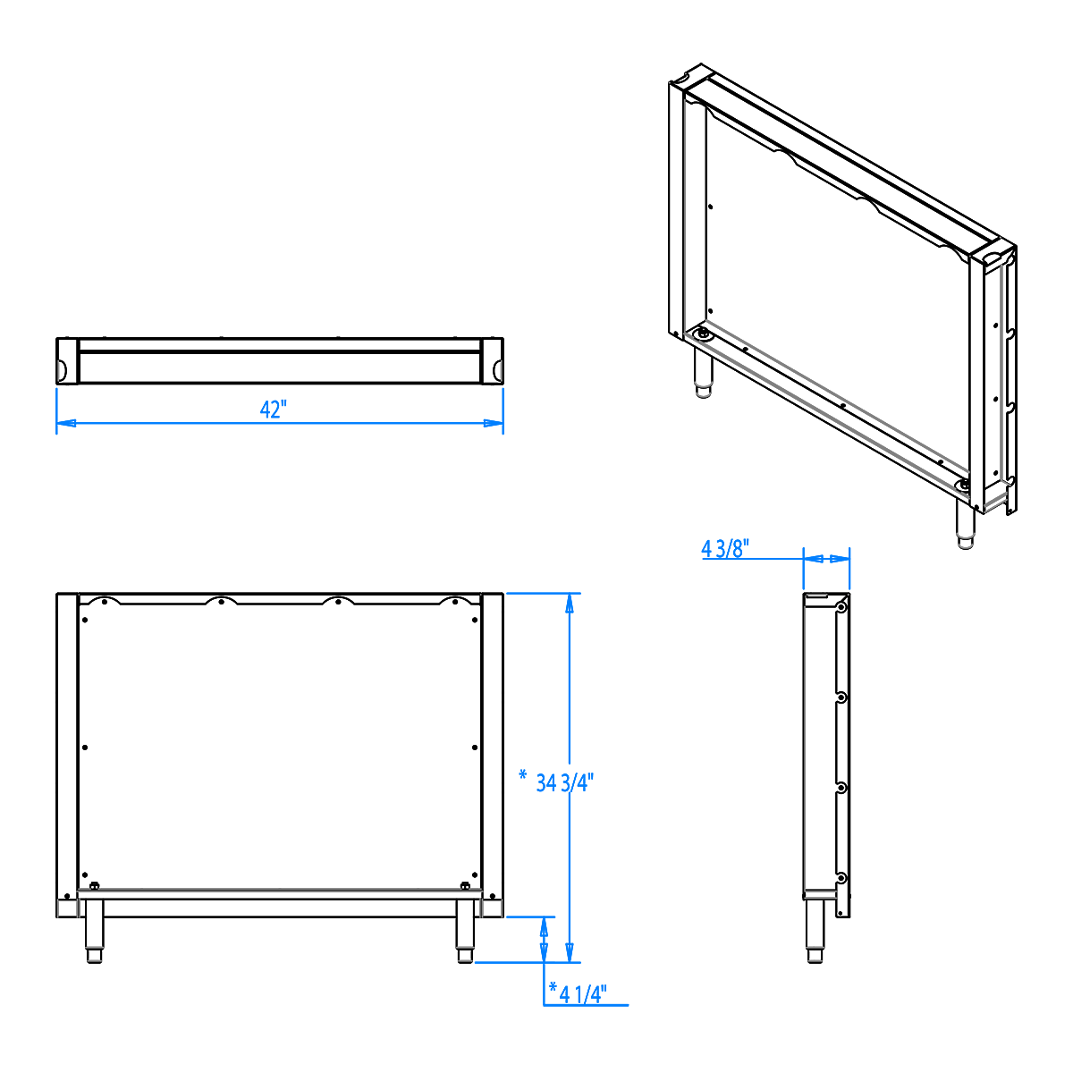 Signature K750GB Grill Back Panel | Kalamazoo Outdoor Gourmet