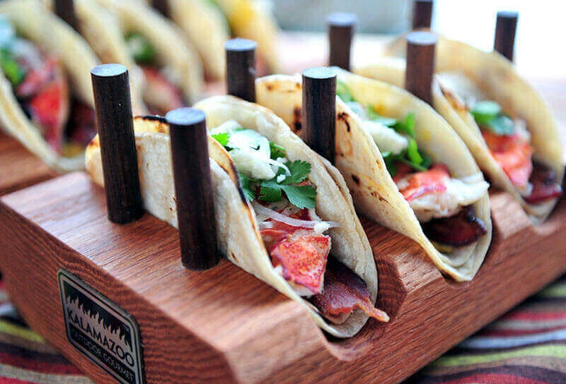 Grilled Lobster Tacos | Recipes | Kalamazoo Outdoor Gourmet