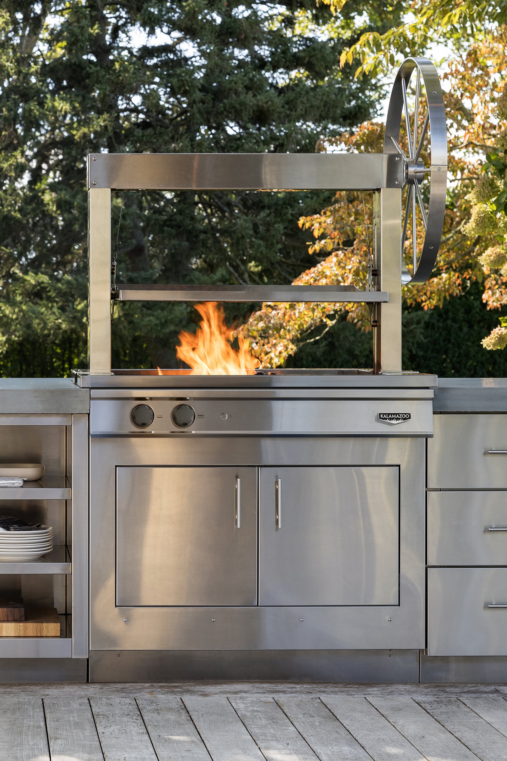 Hybrid Fire Grill | Kalamazoo Outdoor Gourmet