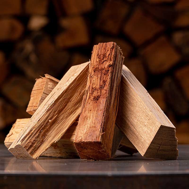 Premium Hybrid Drawer Mini Cooking Wood Splits | Kalamazoo Outdoor Gourmet